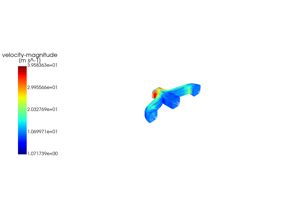 Post-processing using Pyvista and Matplotlib — PyFluent-Visualization